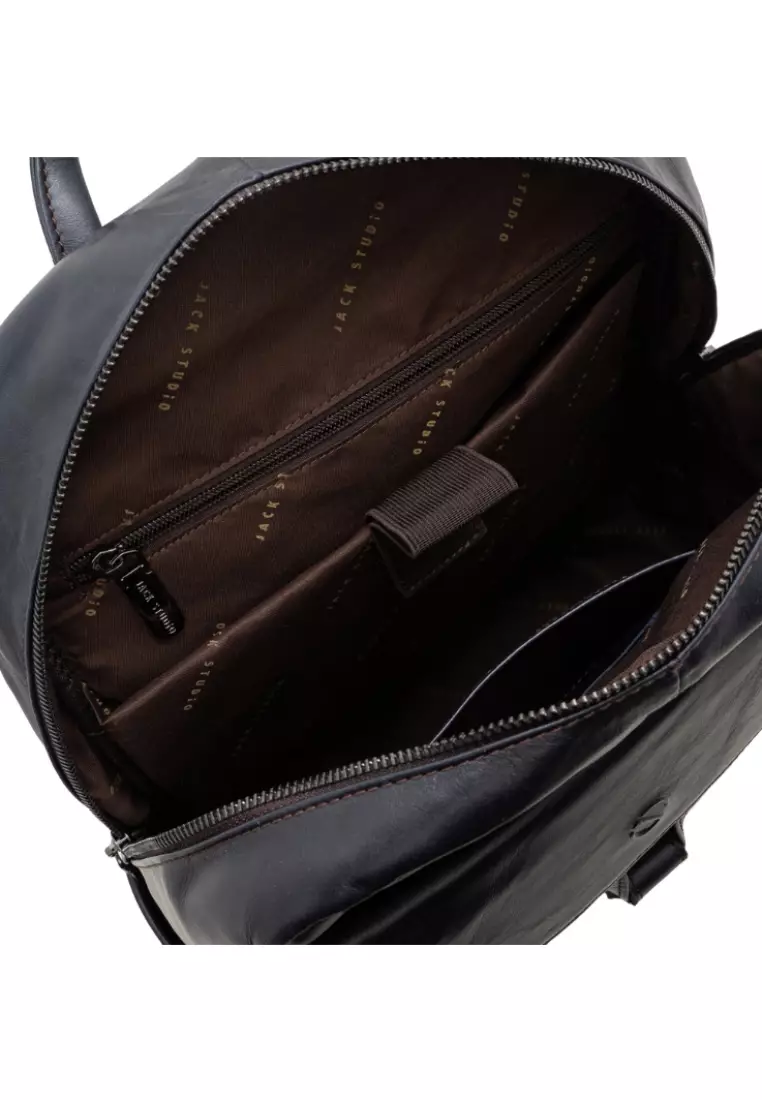 Jual Jack Studio Jack Studio Full Grain Cow Leather Backpack BAC 40130 ...