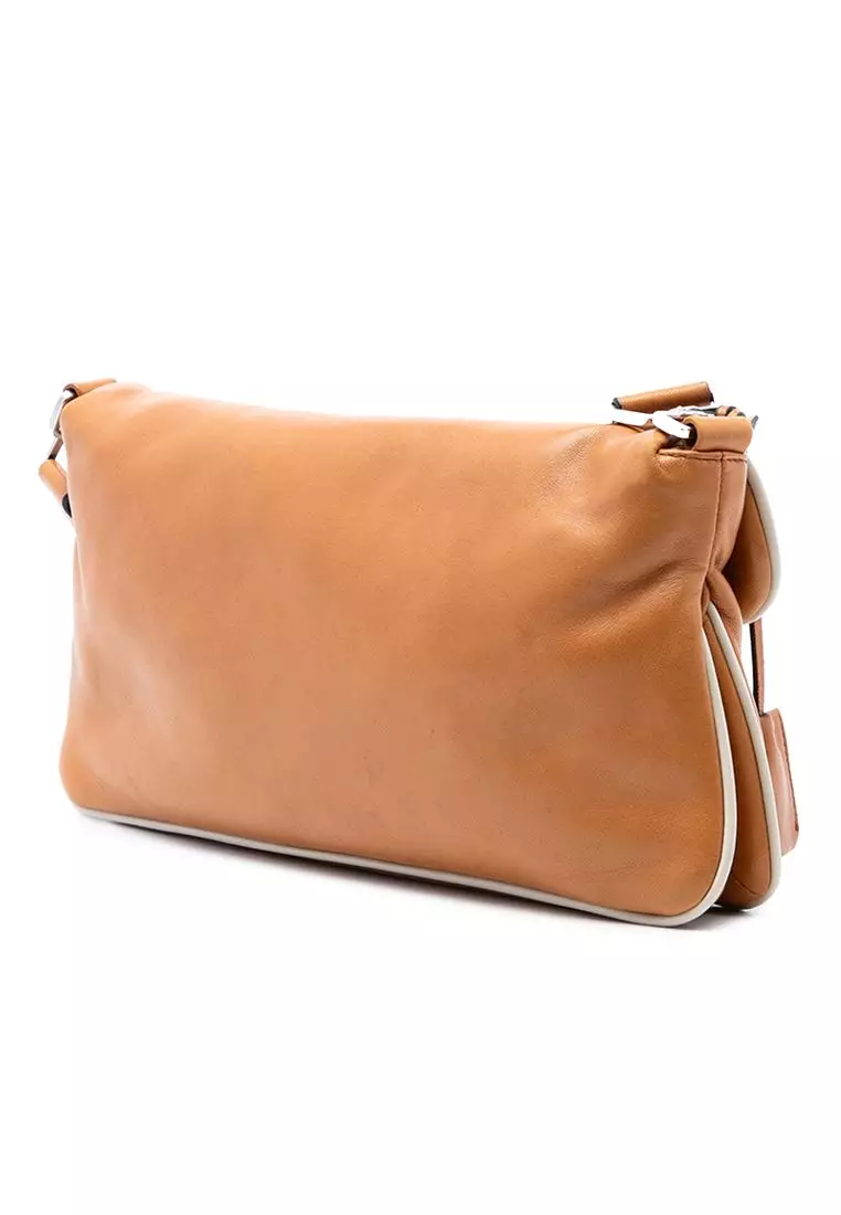 Buy Prada Pre-Loved Prada Leather Shoulder Bag 2026 Online | ZALORA ...