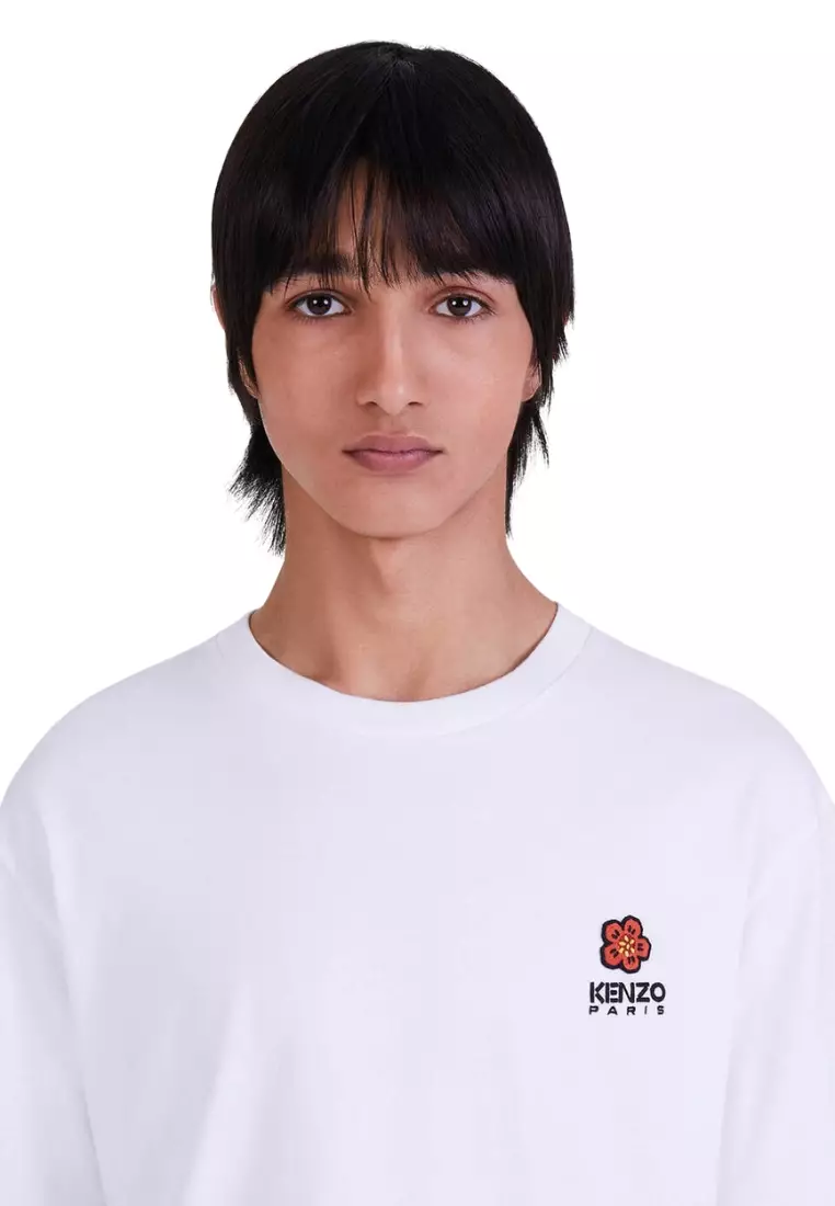Jual Kenzo Kenzo Boke Flower Crest T-Shirt White Original 2025 | ZALORA Indonesia