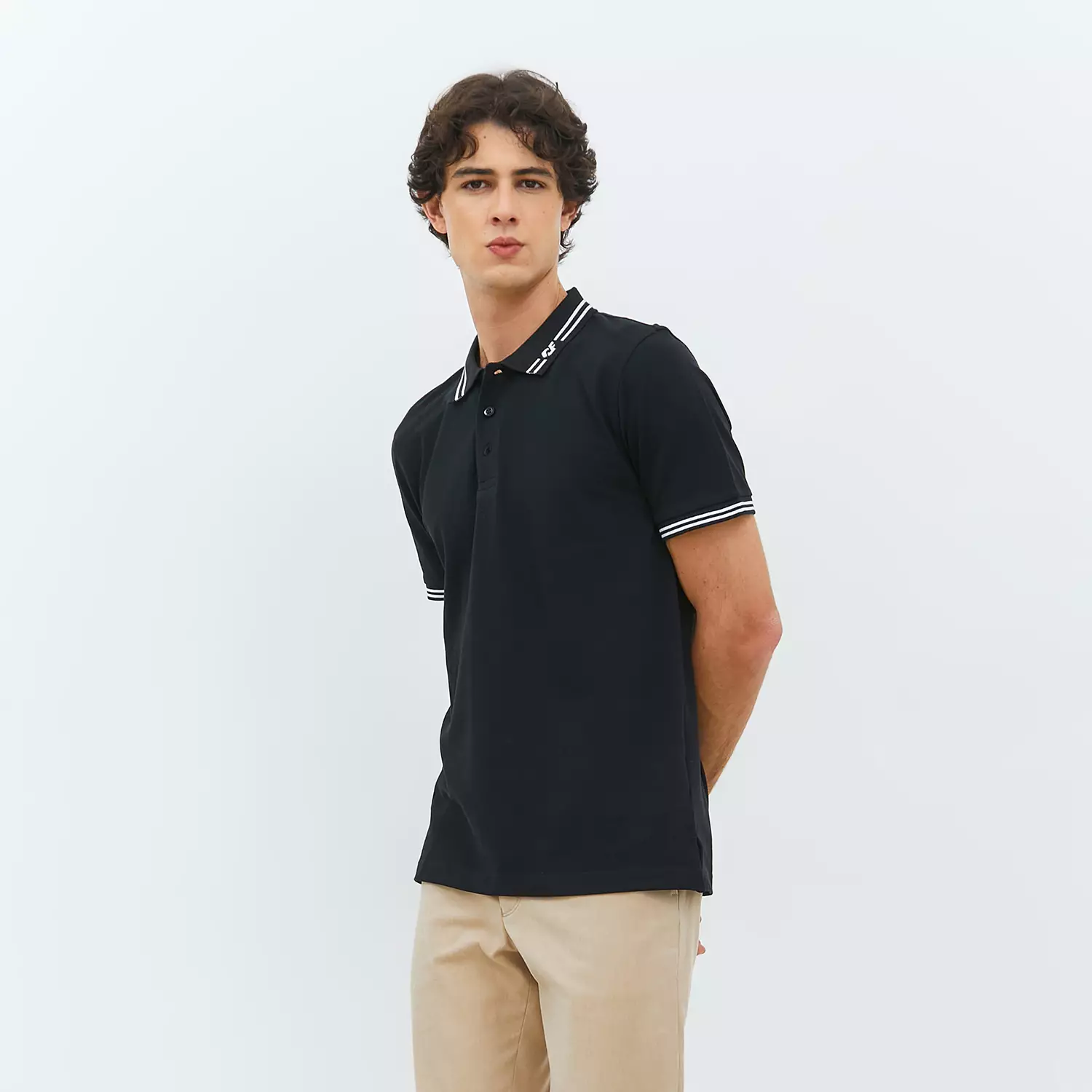 Jual Country Fiesta Country Fiesta Men Polo Shirt Black 01MPM00220 ...