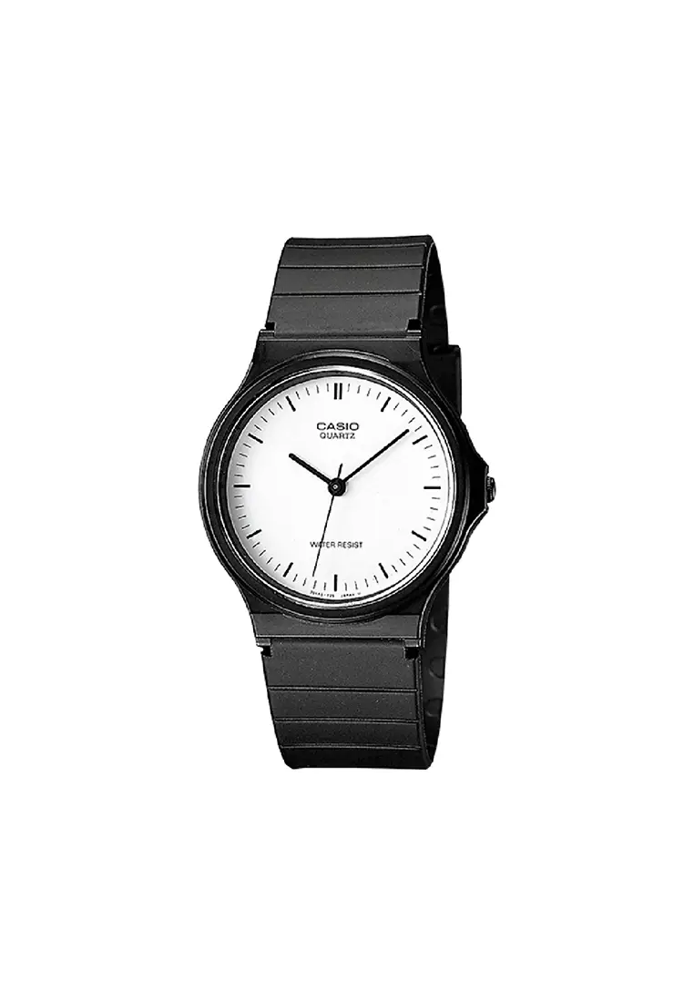 Buy Casio Watches Men's Analog MQ-24-7E Black Resin Band Casual Watch Online | ZALORA Malaysia