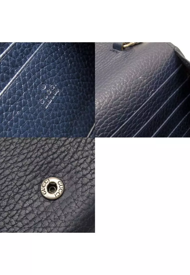 Buy Gucci Pre-Loved Gucci Blue Leather Dionysus 2025 Online | ZALORA ...