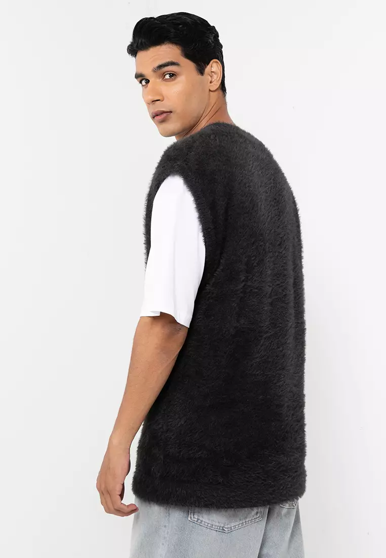 Topman Fluffy Tank Top 2025 | Buy Topman Online | ZALORA Hong Kong