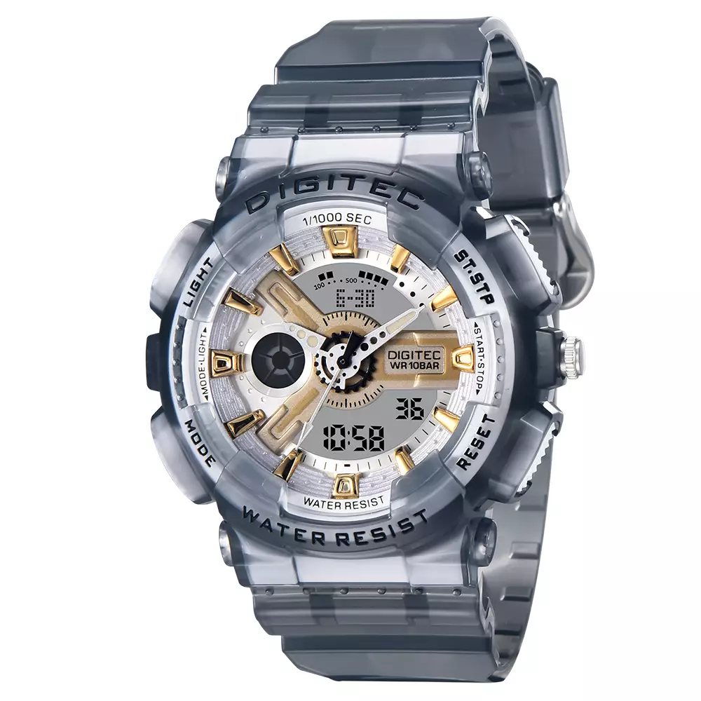 Jual Digitec Jam Tangan Sporty Digitec 3020 Analog Silikon Anti Air ...