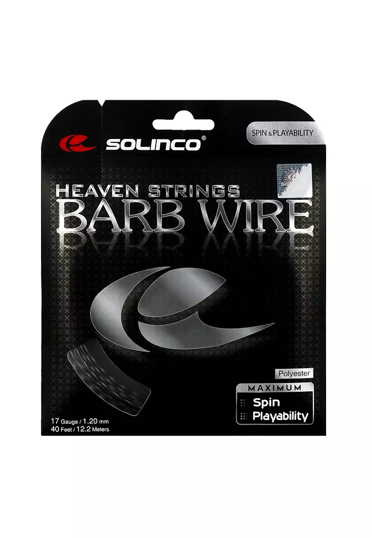Buy Solinco Solinco Tennis String Barb Wire 17 (1.20mm/12M) 2025 Online ...