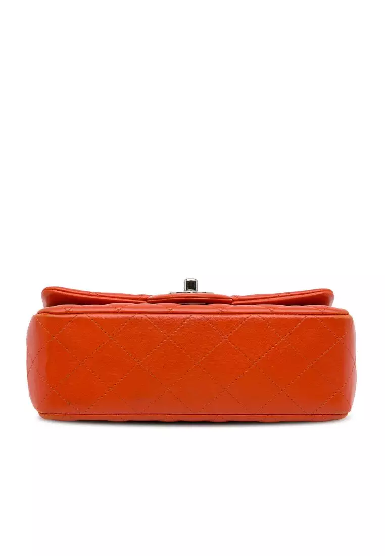 Buy Chanel Pre-Loved Chanel Mini Rectangular Classic Lambskin Single ...