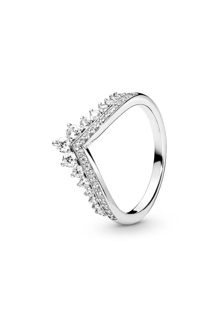 Buy PANDORA Pandora Princess Wishbone Ring Online | ZALORA Malaysia