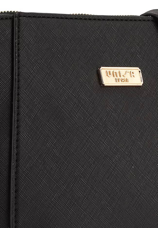 Unisa Saffiano Sling Bag With Metal Chain Strap 2024 | Buy Unisa Online ...