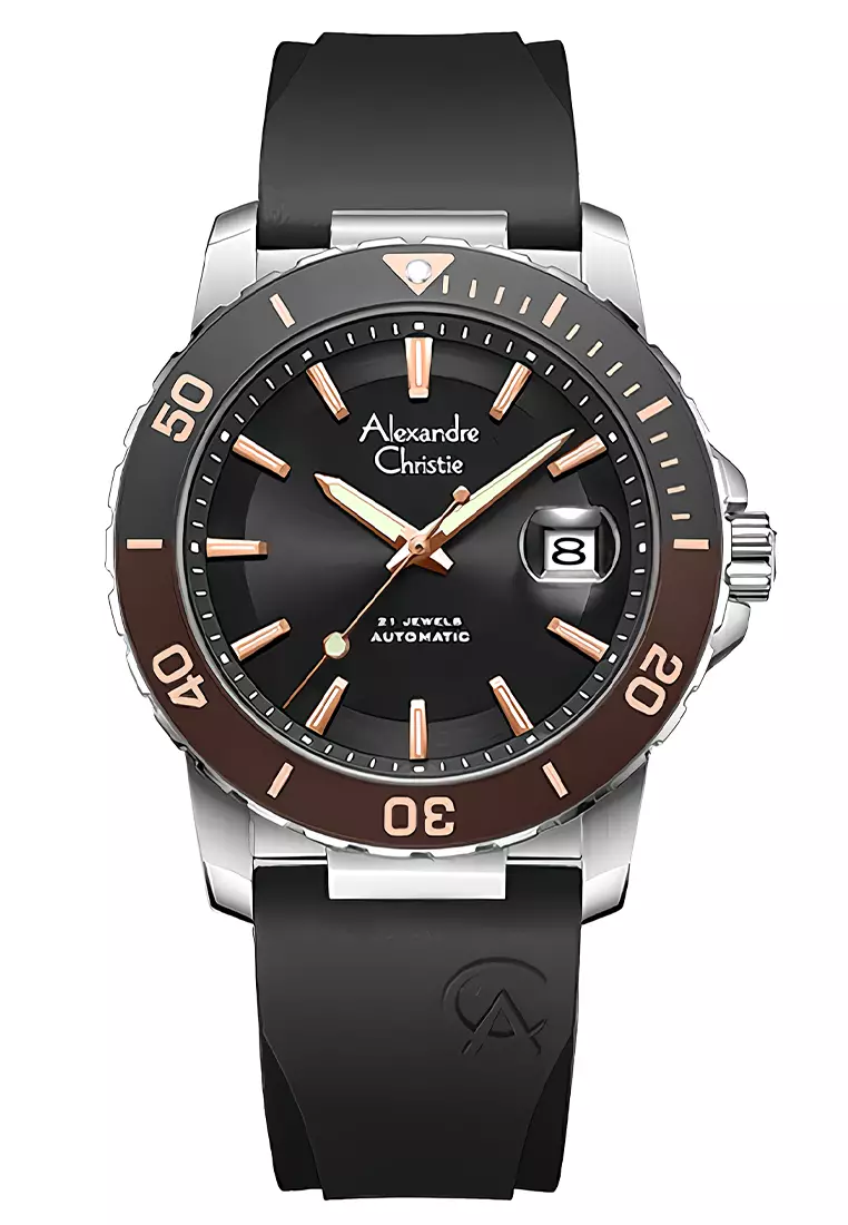 Jual Alexandre Christie Alexandre Christie Jam Tangan Automatic Pria ...