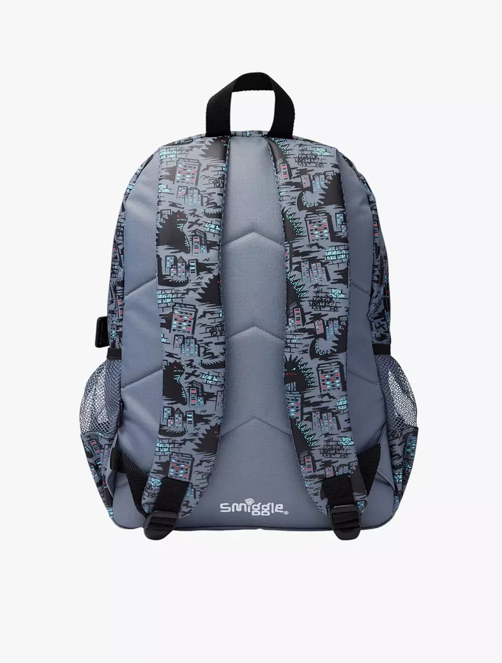 Jual Smiggle Smiggle Bright Eyes Classic Attach Backpack - IGL457587GRY ...