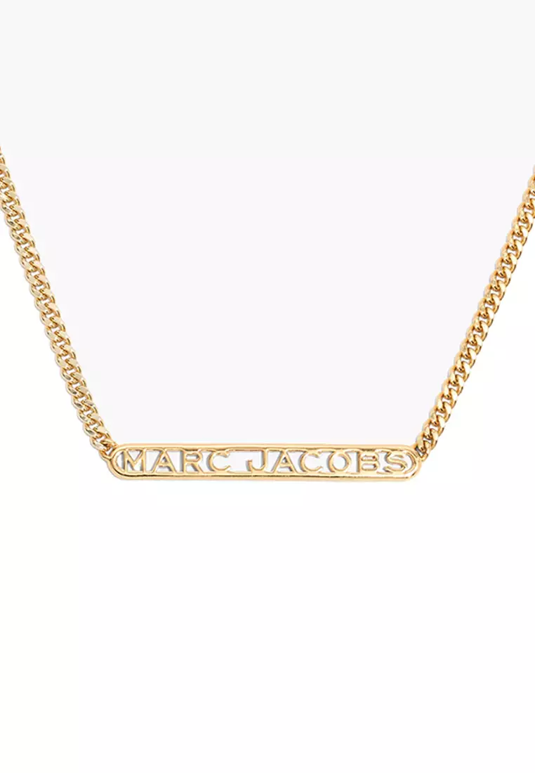 Marc Jacobs The Monogram Chain Necklace Gold J305M03FA22 2025 | Buy ...
