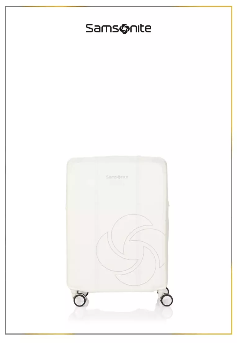 Jual Samsonite Samsonite Travel Essentials Luggage Cover M - Cream ...