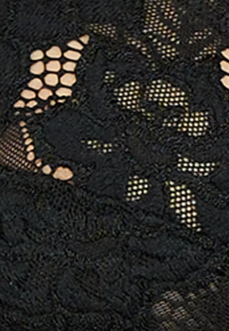 Buy Sans Complexe Arum Prima Wired Unlined Scalloped Lace Bra Online ...