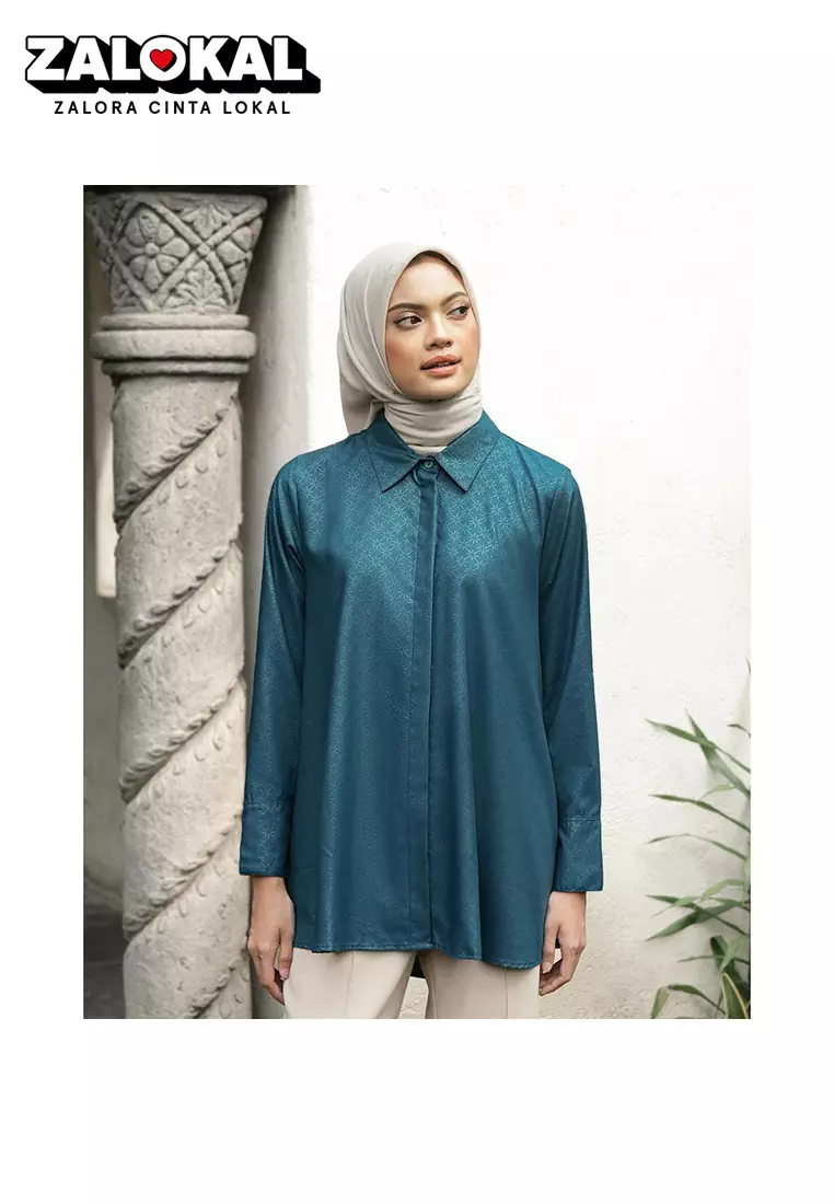 Jual geulis.id Geulis.id ARIANA TOP TUNIK KERJA / KEMEJA KERJA / KEMEJA ...