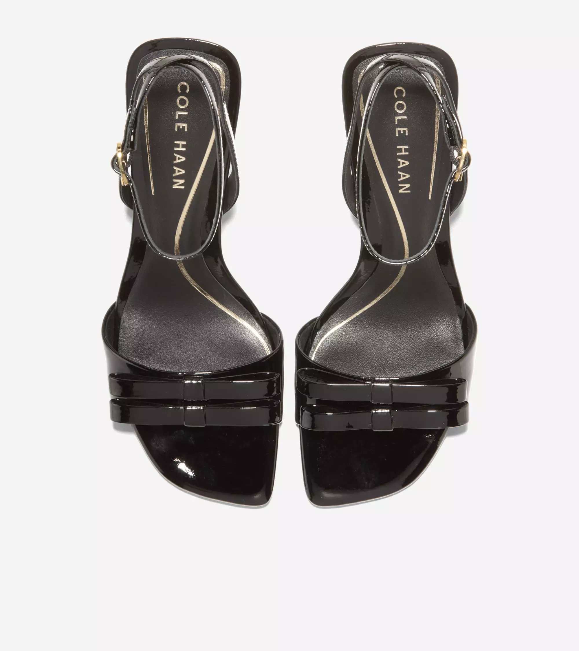 Jual Cole Haan Cole Haan Women Noella Bow Sandals Opt 2 - (Black ...