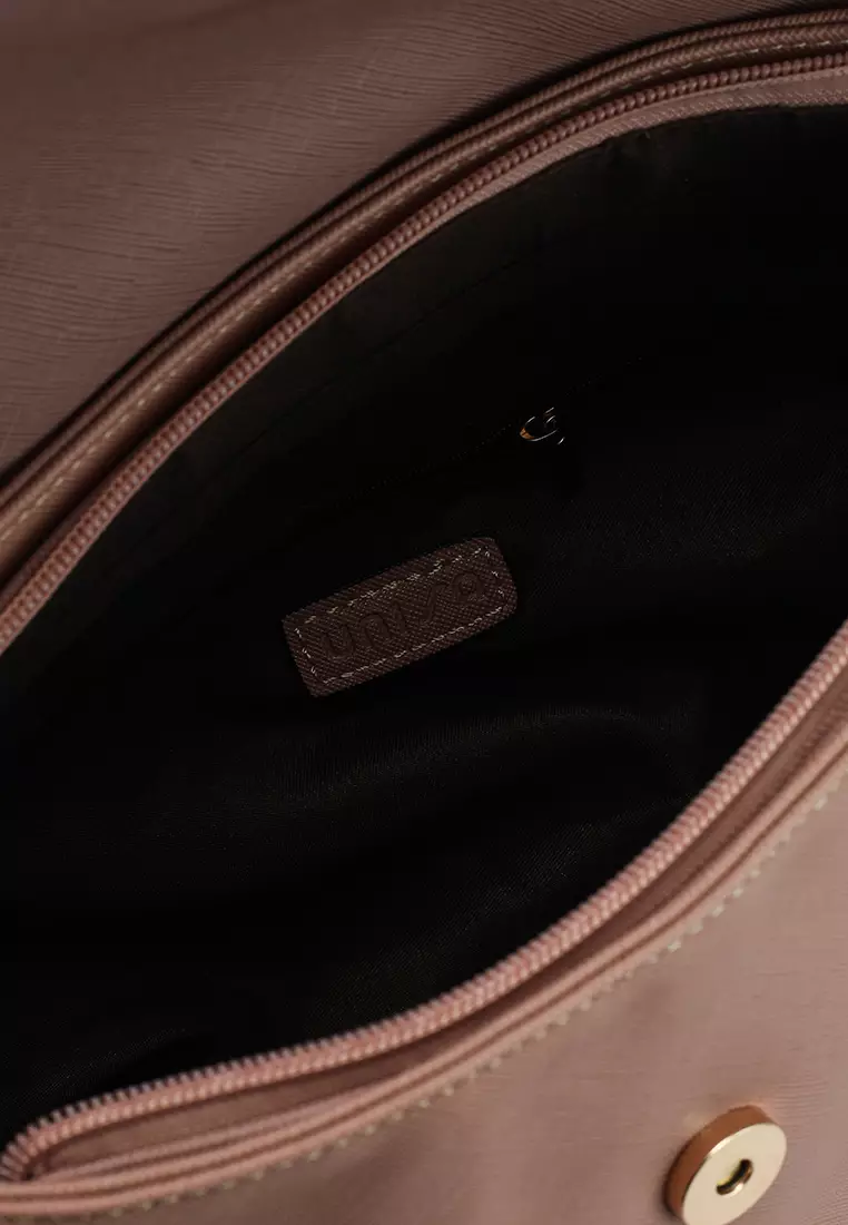 Buy Unisa Saffiano Convertible Satchel Bag 2025 Online | ZALORA Philippines