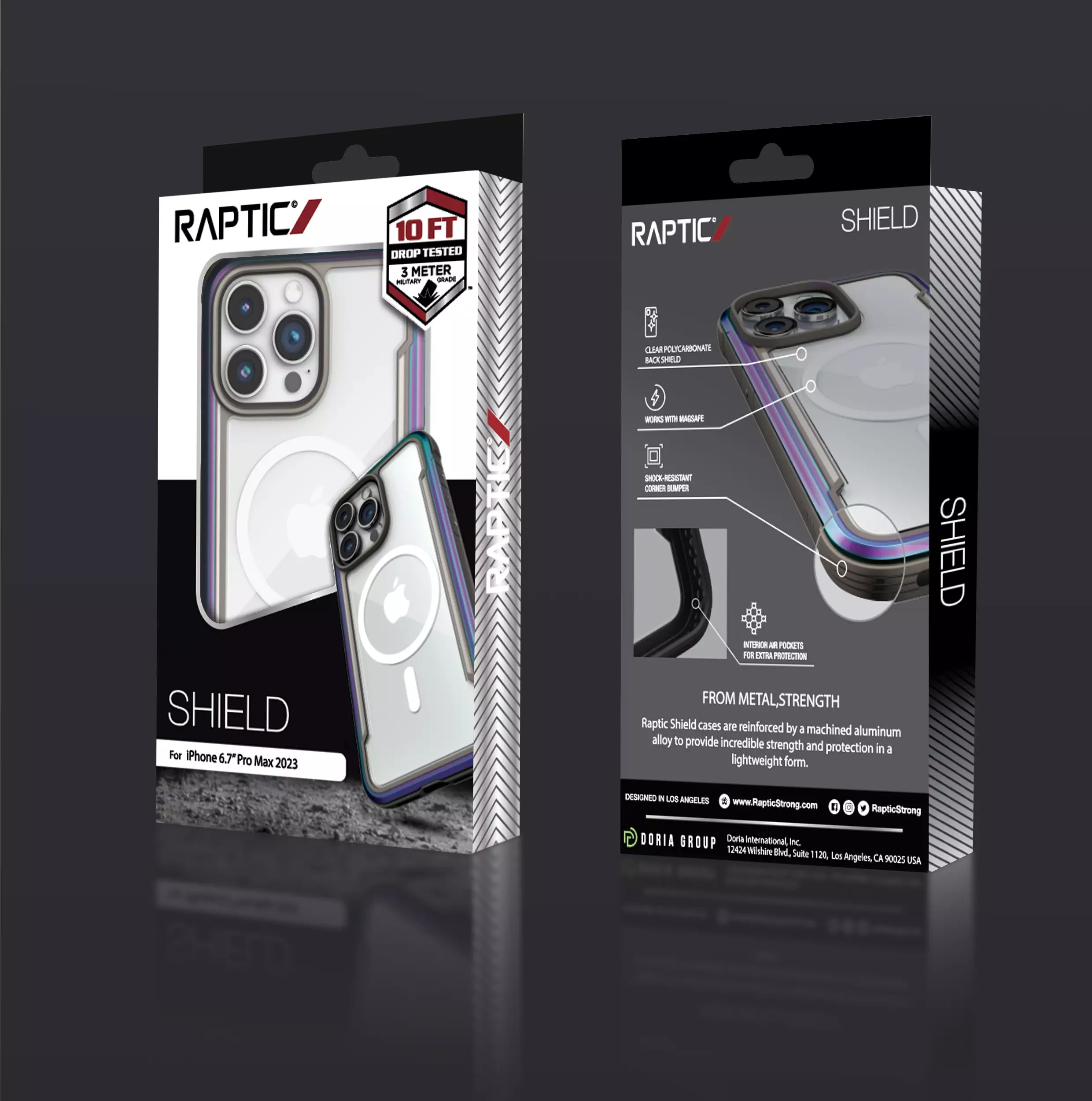 Jual Raptic Casing iPhone 15 XDoria Raptic SHIELD MagSafe Protection ...