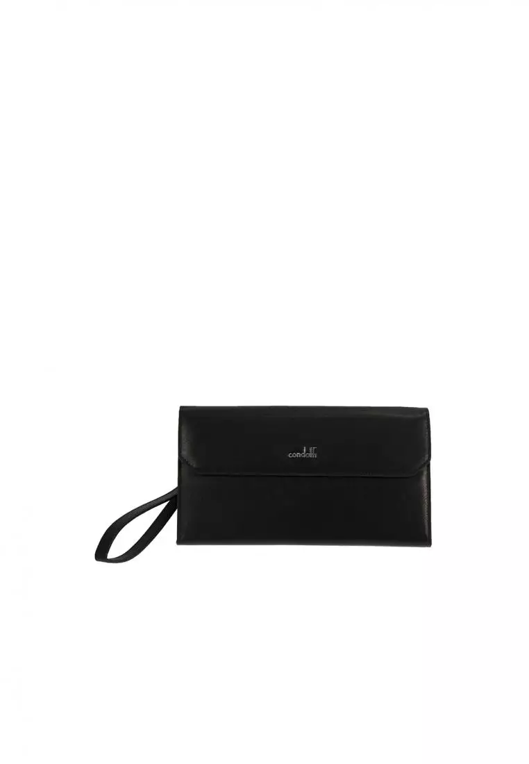 Jual Condotti Condotti Travel Wallet 94049 Black Original 2025 | ZALORA ...