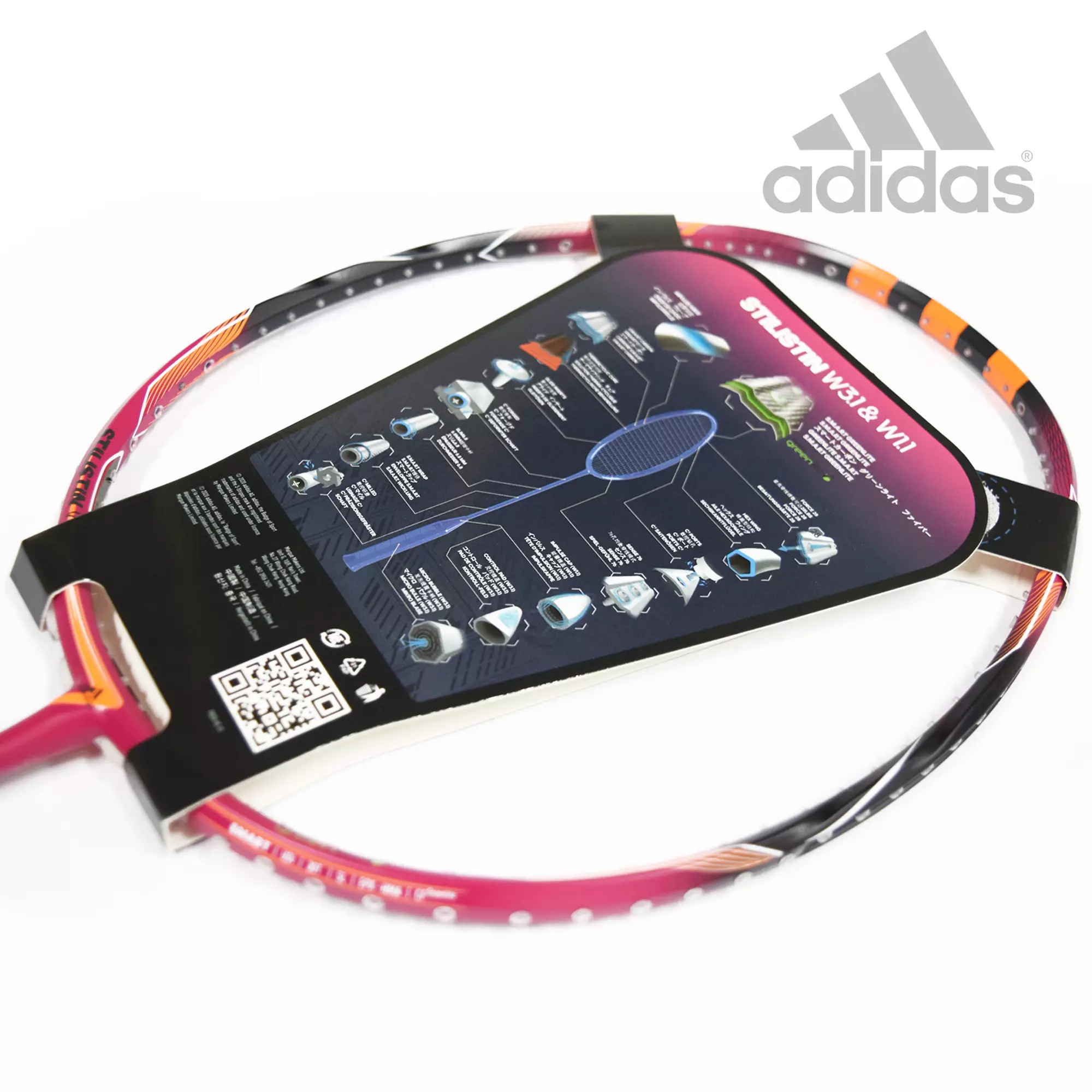Jual Adidas Badminton Paket Raket Badminton Adidas stilistin W1.1 Power ...