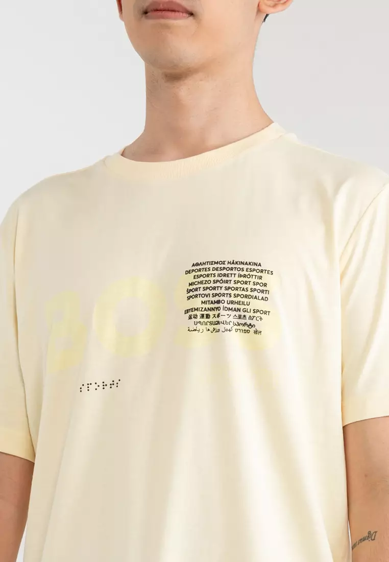 Jual BOSS Script Logo T-Shirt - BOSS Green Original 2024 | ZALORA ...