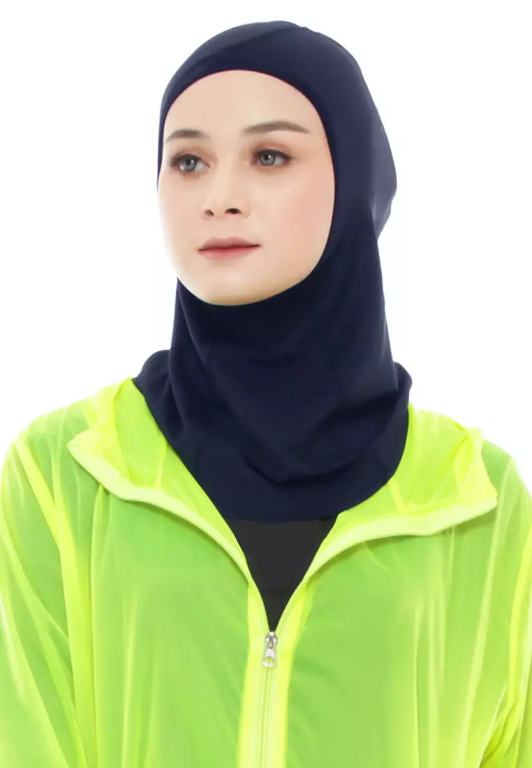 Jual zelena Hijab Jivey Instan Hijab Sport Kerudung Olahraga - Galaxy ...