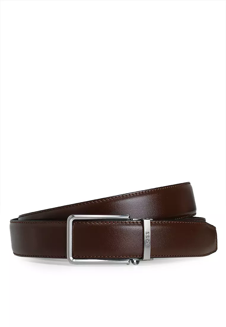 Buy BOSS Classic Logo Belt - BOSS Business Online | ZALORA Malaysia