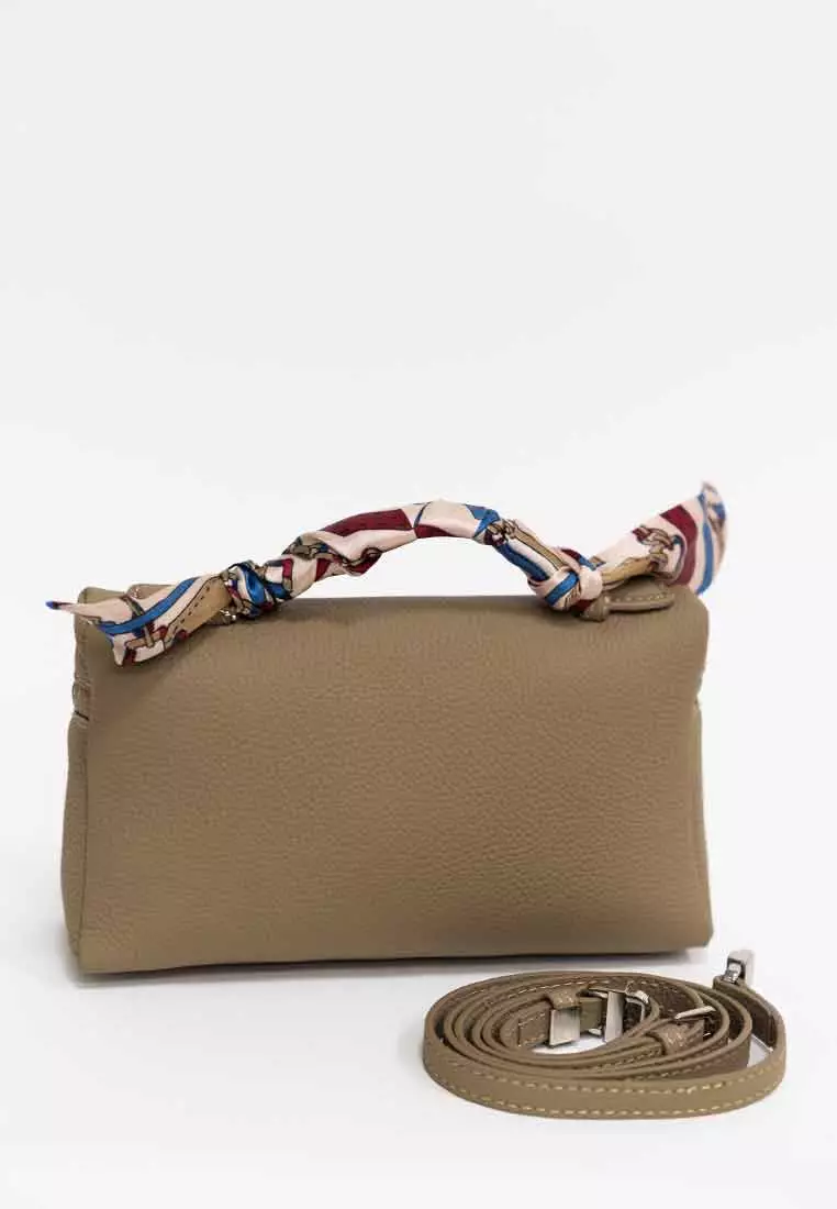 Buy Paperdolls Lilly Top Handle Bag With Scarf Detail 2026 Online ...