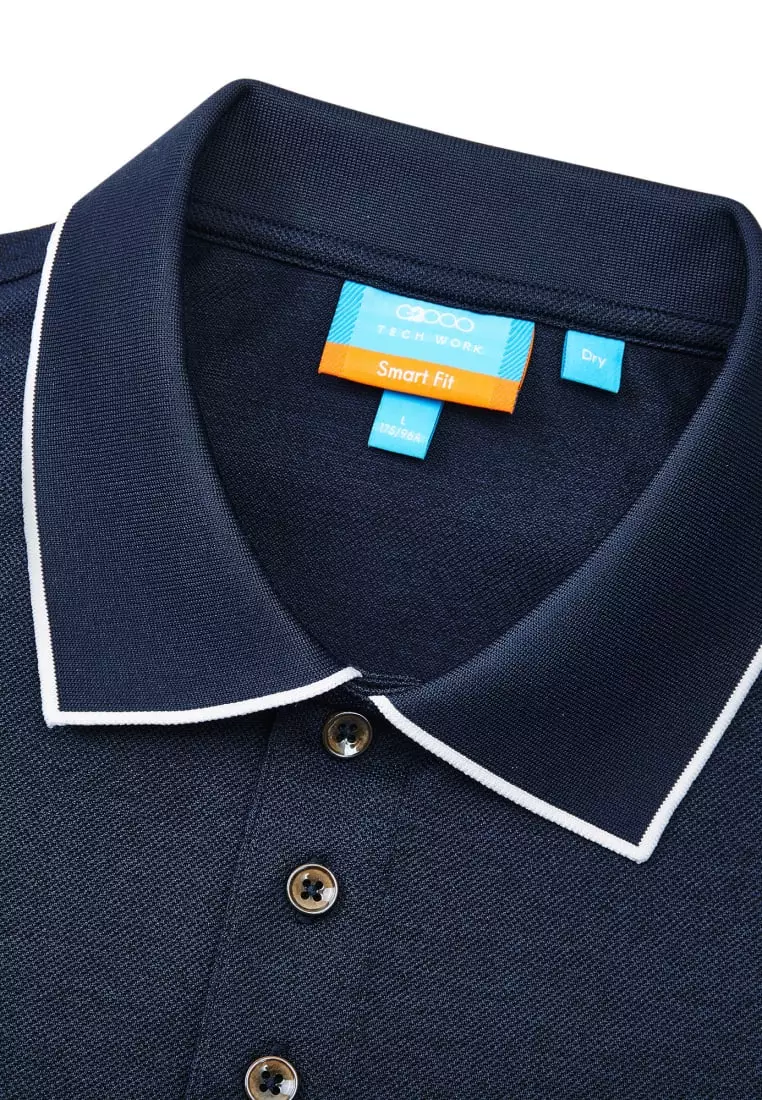 Buy G2000 Dry Pique Tipping Collar Polo 2025 Online | ZALORA Philippines