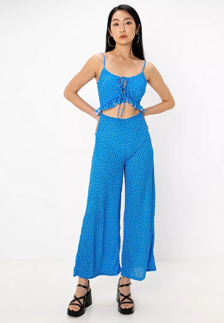 Buy ASOS Design Strappy Cami Jumpsuit 2025 Online | ZALORA
