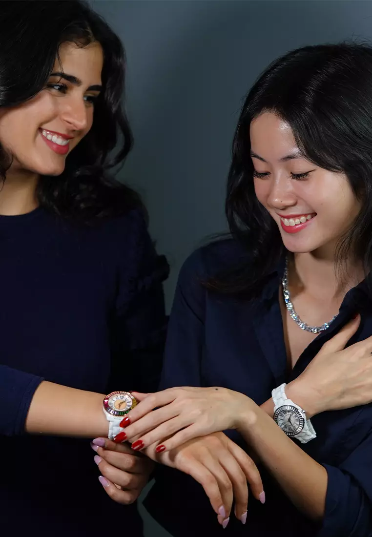 Buy HOPE ROSA HOPE ROZA (ROSA) Intergalactic Ceramic Women's White ...