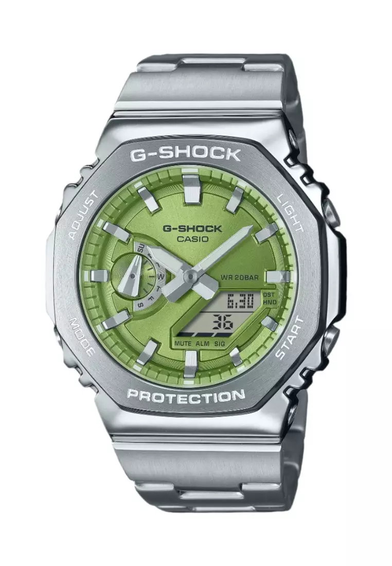 CASIO Casio G-Shock G-Steel Green Dial Watch GM-2110D-3ADR 2025 | Buy ...