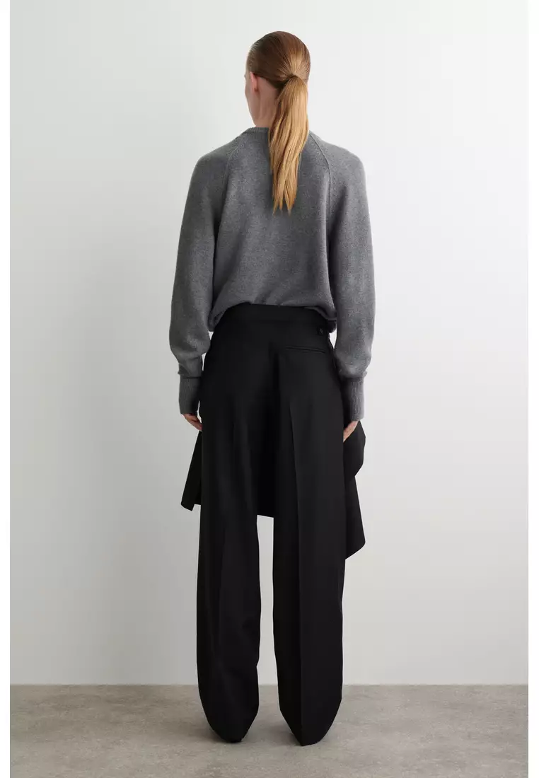 Buy COS WOOL SKIRT TROUSERS Online | ZALORA Malaysia