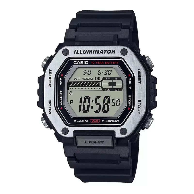 Jual Casio Jam Tangan Pria Casio General MWD-110H-1AVDF Men Illuminator ...