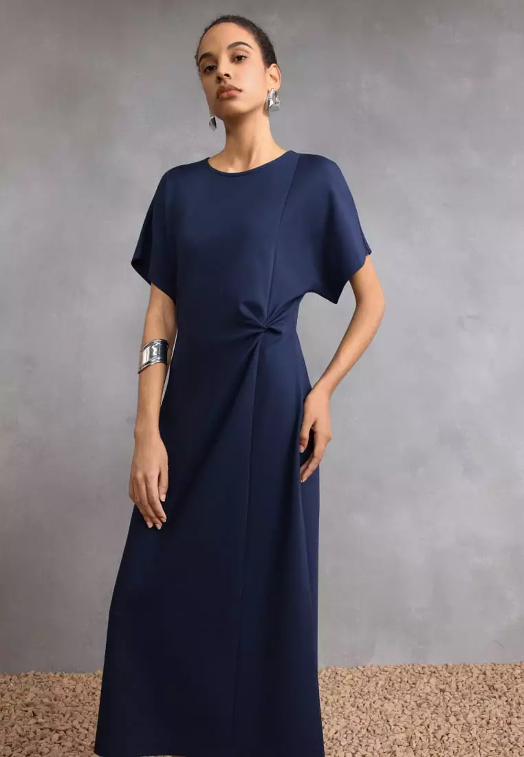 Buy G2000 G2000 Twist Front Knit Maxi Dress 2026 Online | ZALORA