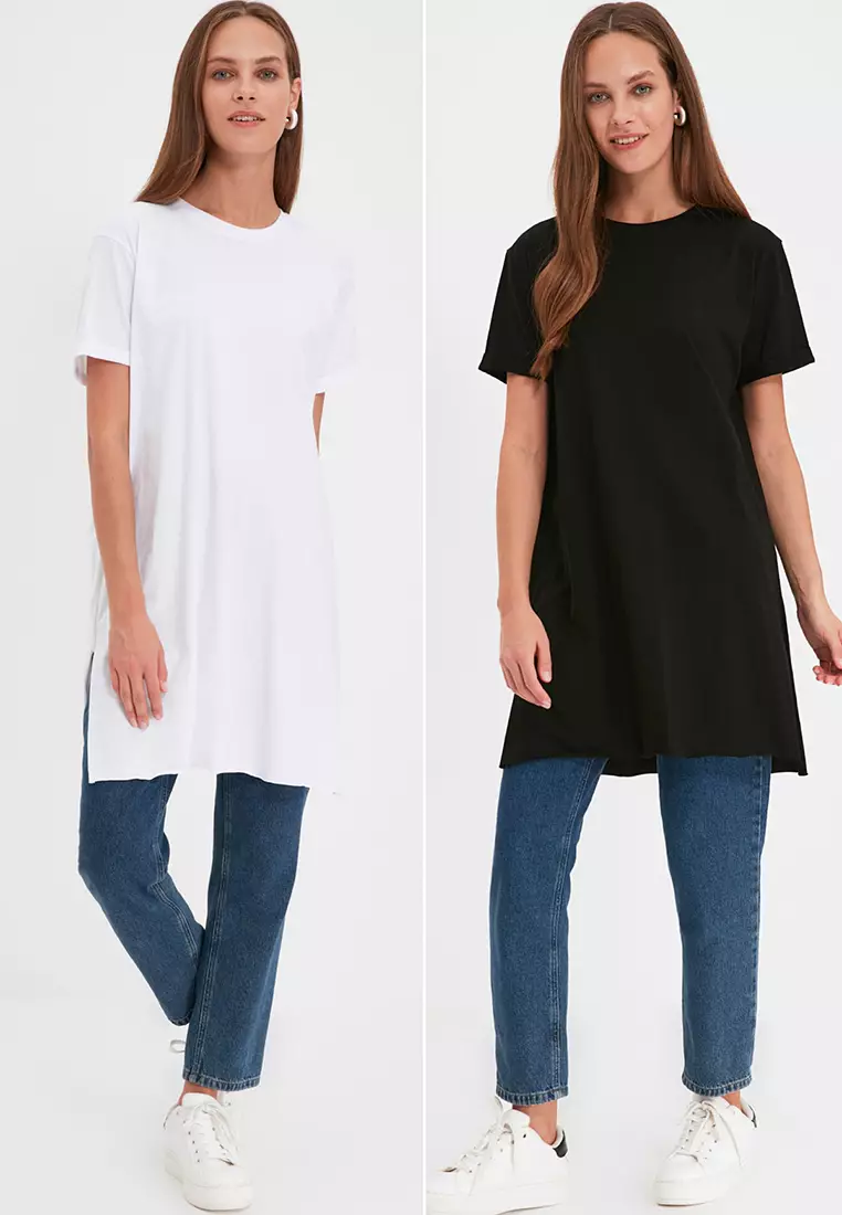 Buy Trendyol 2-Pack Modest T-Shirt 2025 Online | ZALORA