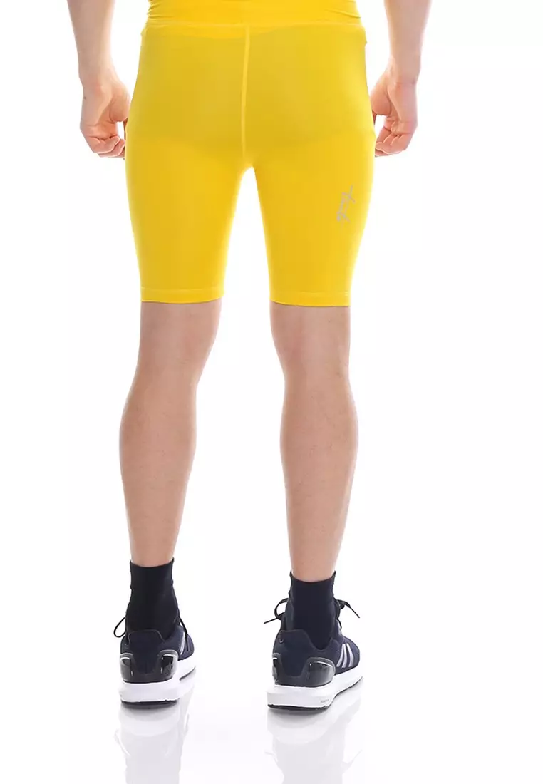 Jual Tiento Tiento Man Short Pants Yellow Celana Legging Pria Olahraga ...