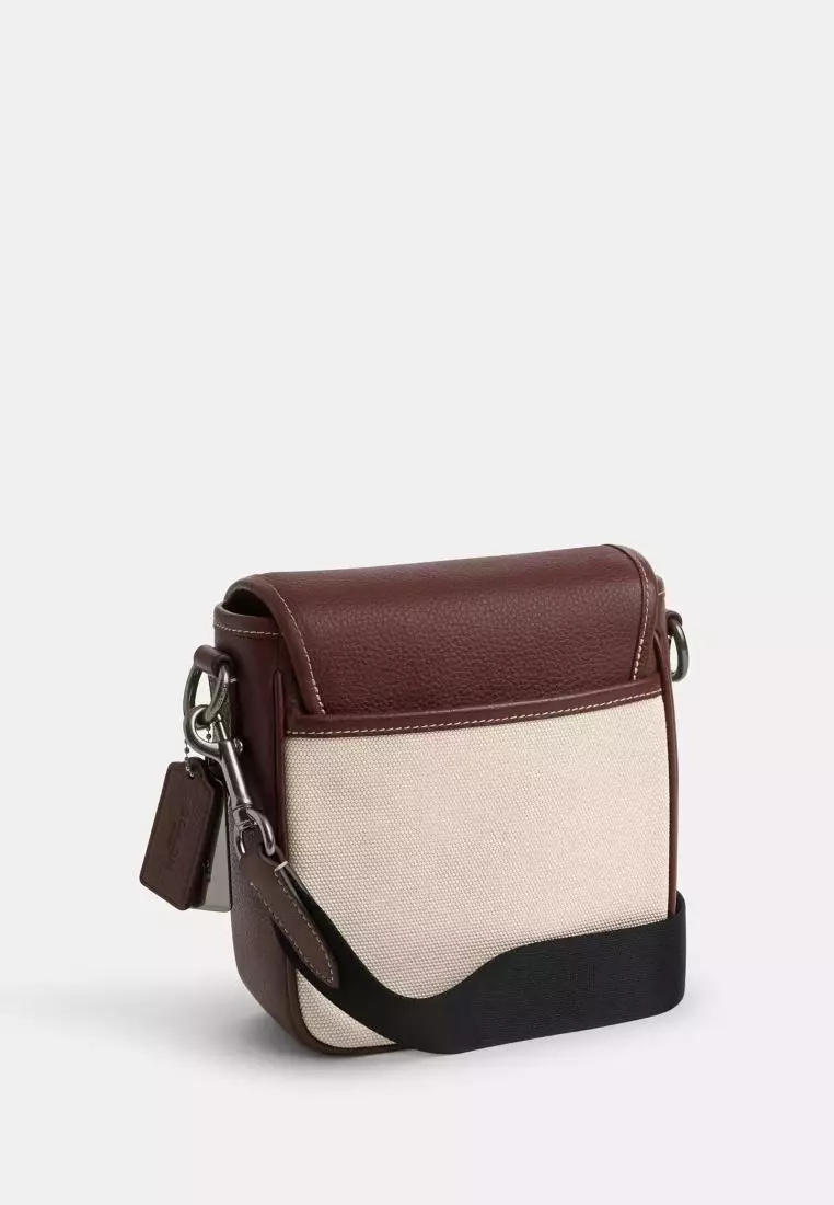 Jual Coach Coach Lucas Crossbody Antique Nickel Natural Multi Original ...