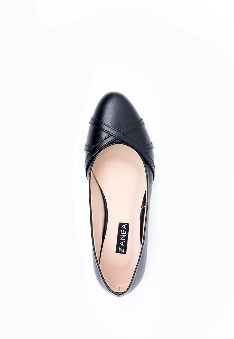 Buy Zanea Shoes RUBY (Pointed Toe Ballet Flats) 2024 Online | ZALORA ...