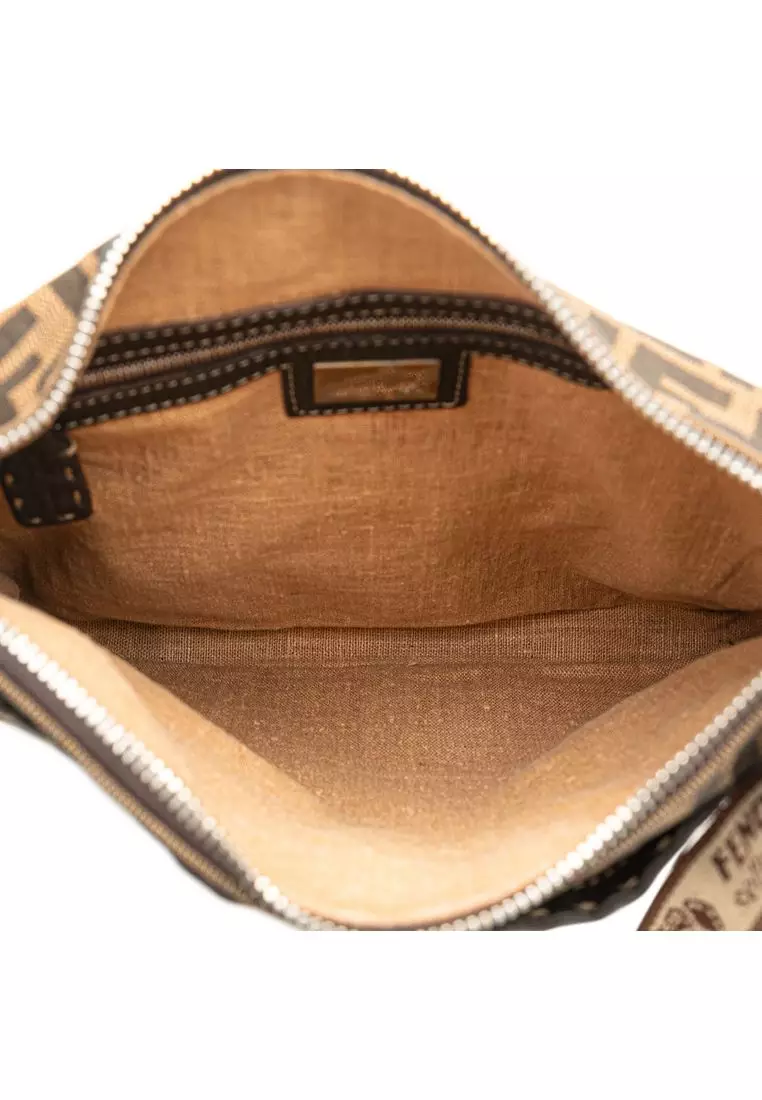Buy Fendi Pre-Loved Fendi Zucca Canvas Selleria Crossbody 2025 Online ...