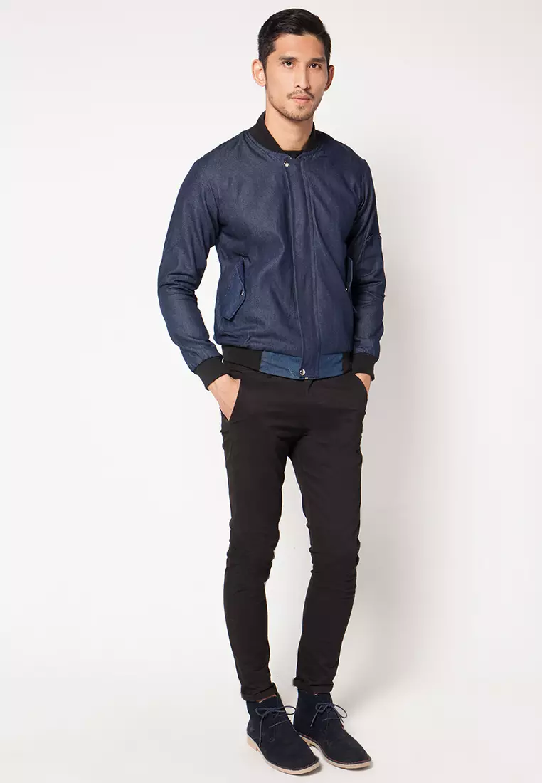 Jual Crows Denim Crows Denim - Jacket Denim ZT Original 2024 | ZALORA ...