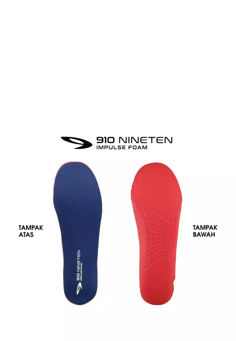 Jual 910 910 Nineten FUUTO HERITAGE LS Sepatu Sport Style - Kuning/Navy ...