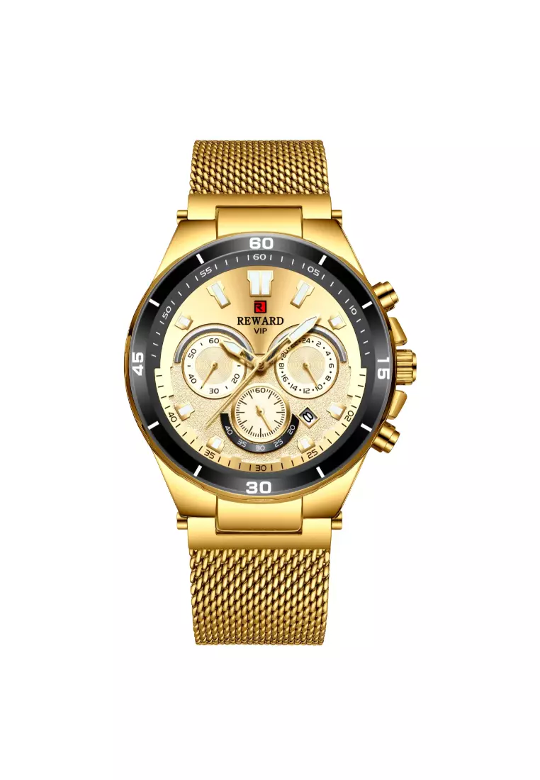 Buy OPCHIC Six-Pin Mesh Band Quartz Men's Watch 2025 Online | ZALORA ...