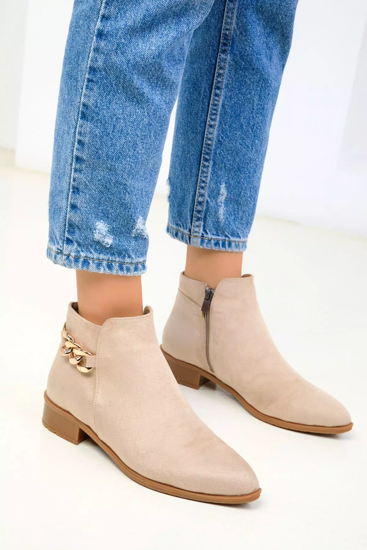 Jual Soho Faux Suede Boots Original 2025 | ZALORA Indonesia
