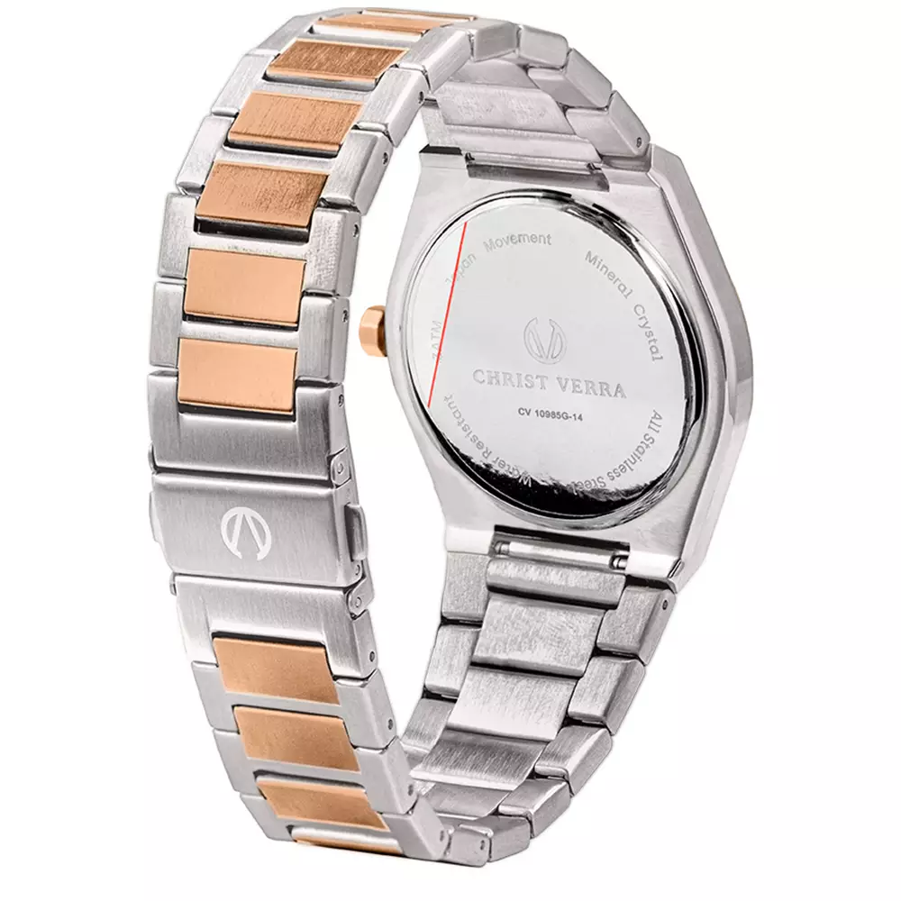 Jual Christ Verra Christ Verra Casual Men's Watches CV 10985G-14 BLK ...