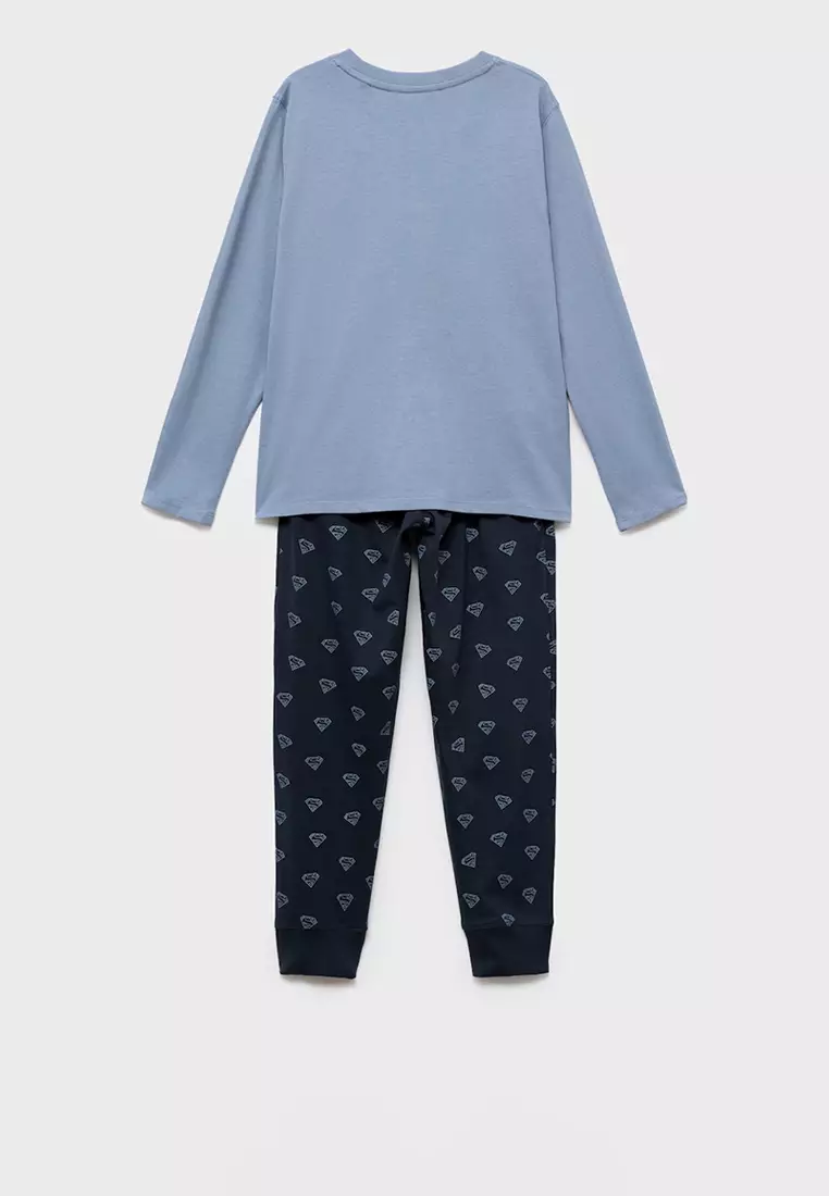 Jual MANGO KIDS Superman Pyjamas Set Original 2025 | ZALORA Indonesia