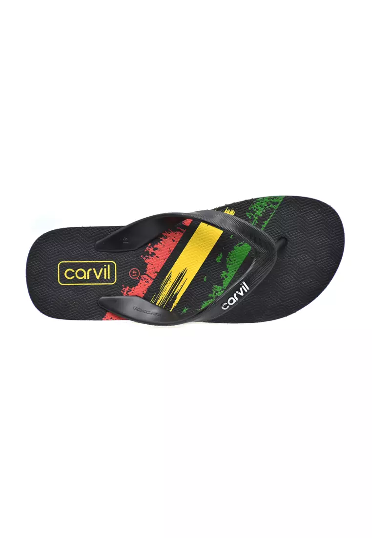 Jual CARVIL Carvil Sandal Pria Mane-M Red/Green/Yellow Original 2024 ...