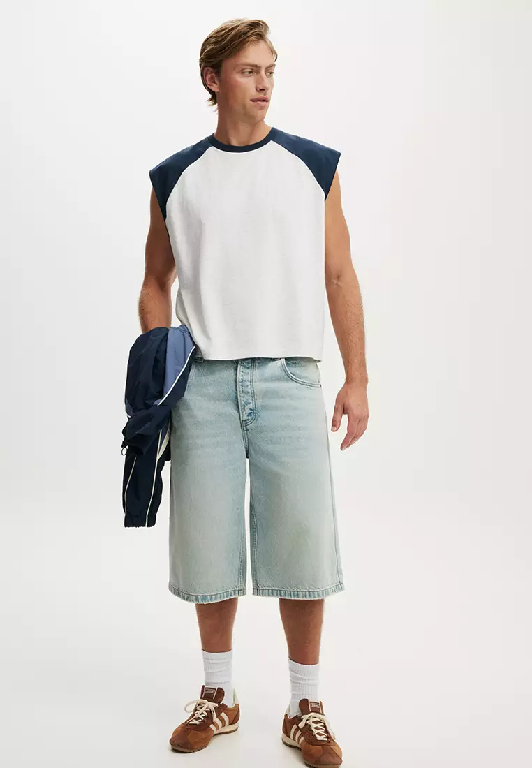 Buy Cotton On Cropped Fit Muscle Top 2026 Online | ZALORA Philippines