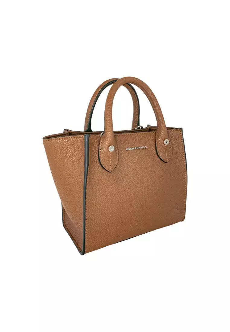 Buy Hush Puppies Hush Puppies Women's Bag Sheba Satchel L in Camel ...