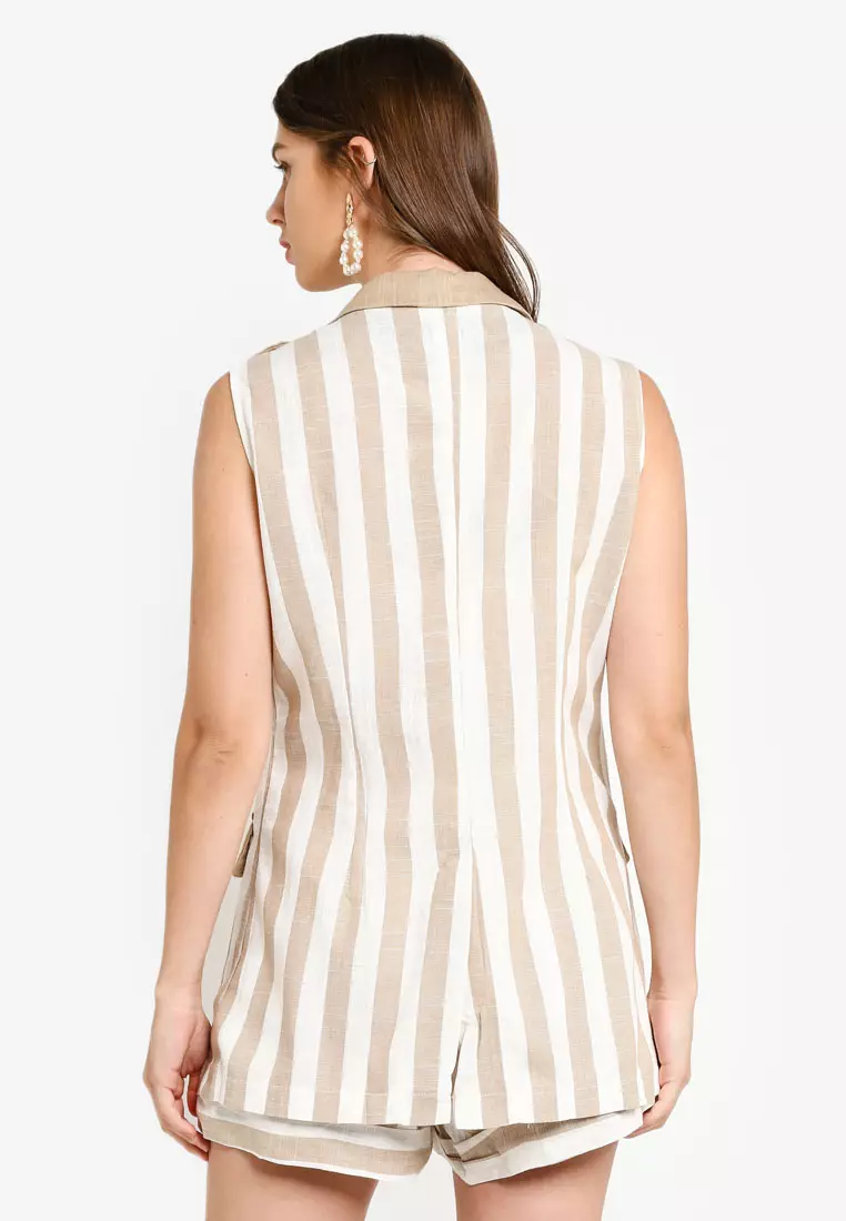 Buy Megane Best Frenz Annette Striped Set Online | ZALORA Malaysia