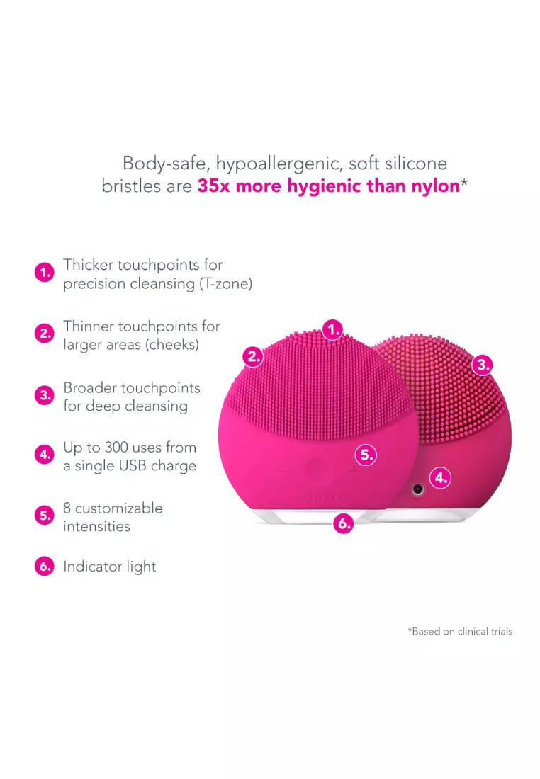 Buy FOREO FOREO LUNA mini 2 Deep Facial Cleansing Brush for All Skin ...